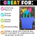 Spring Flowers Bible Craft for Kids Worksheet Activity Scripture Memory ...