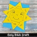 Summer Sunshine Bible Craft for Kids Matthew 5:14 Faith Faith-based ...