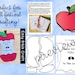 Fall Apple Christian Bible Craft for Kids | Sunday School - Etsy