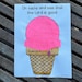 Ice Cream Bible Craft for Kids Psalm 34 Verse 8 Summer Activities ...