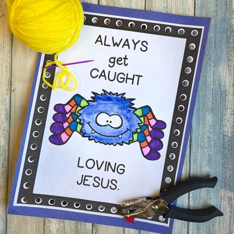 Create a Fall Spider Web Bible Craft: A Fun and Meaningful Activity for ...