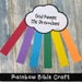 Rainbow Christian Bible Craft for Kids | Sunday School Spring Cloud ...