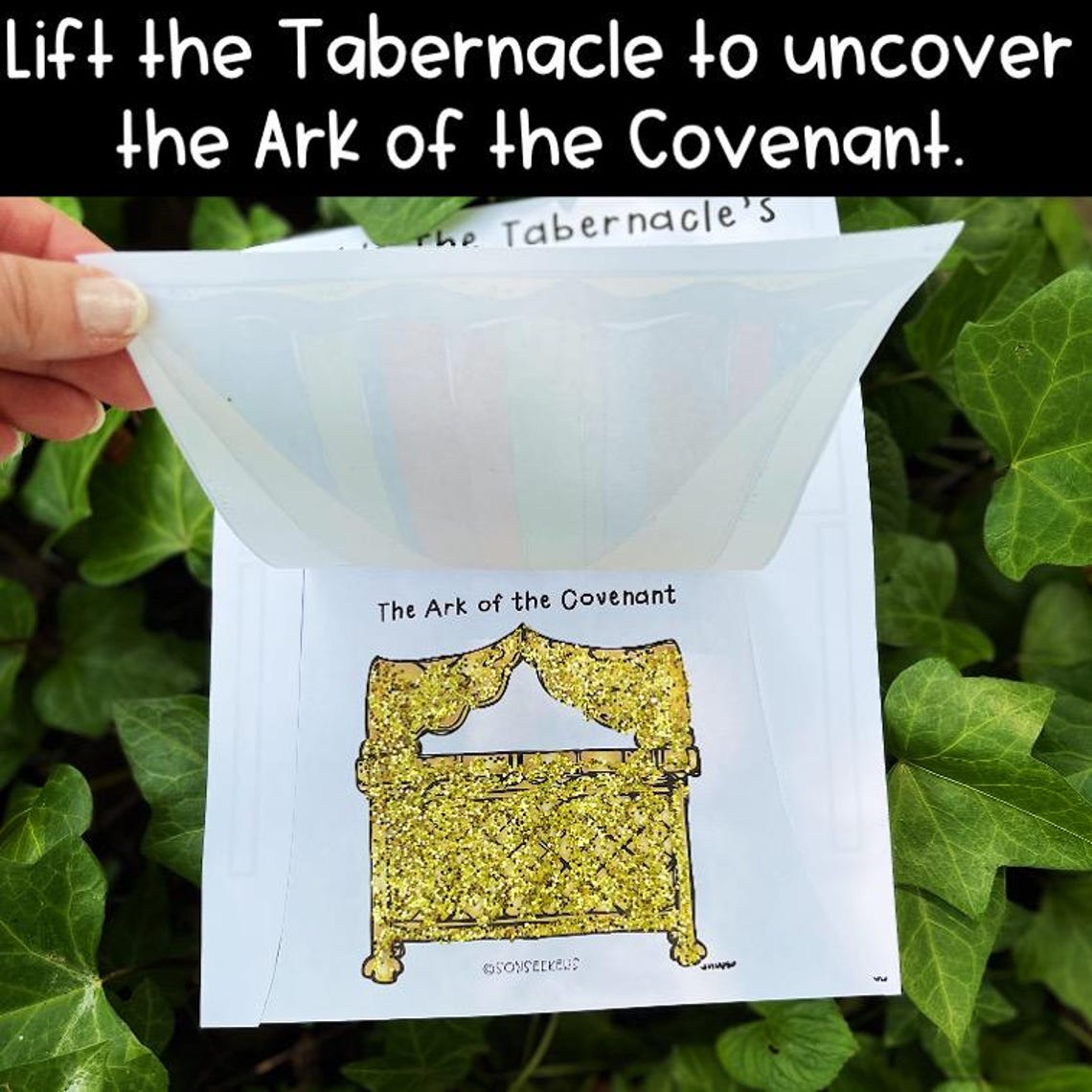 Tabernacle and Ark of the Covenant Craft: Moses Bible Lesson, Church ...