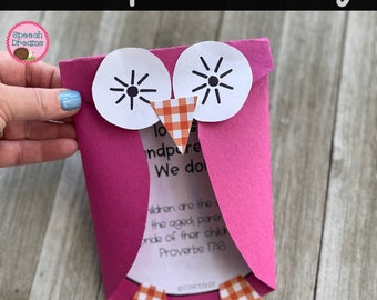 Grandparents Day Sunday School Printable Bundle, Grandparents Bible ...