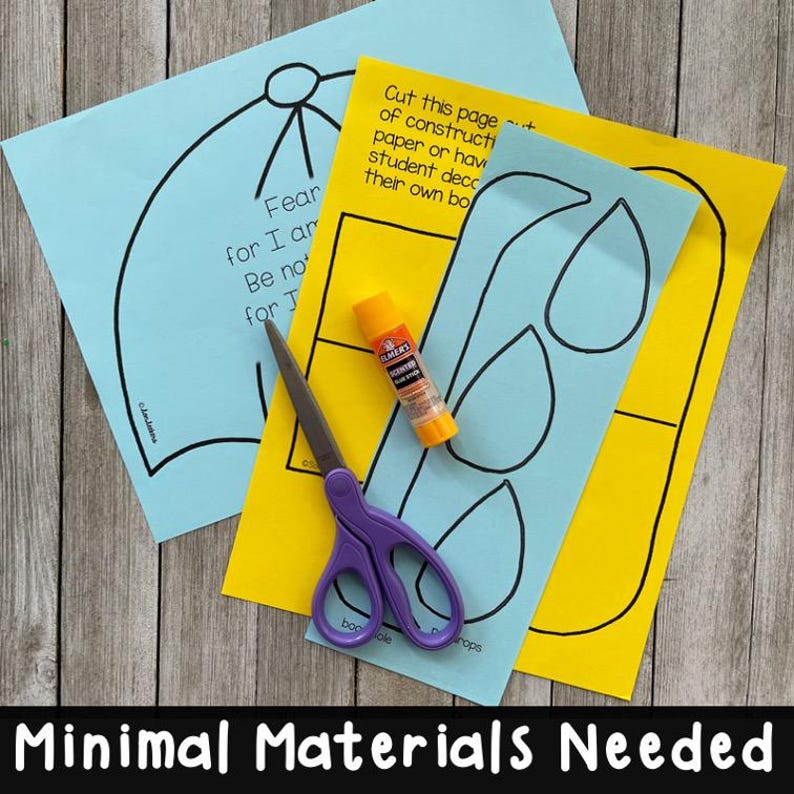 Rainy Day Umbrella With Rainboots Bible Craft for Kids Isaiah 41:10 ...