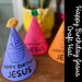 Christmas Bible Craft: Happy Birthday Jesus Party Hat (kids) - Etsy