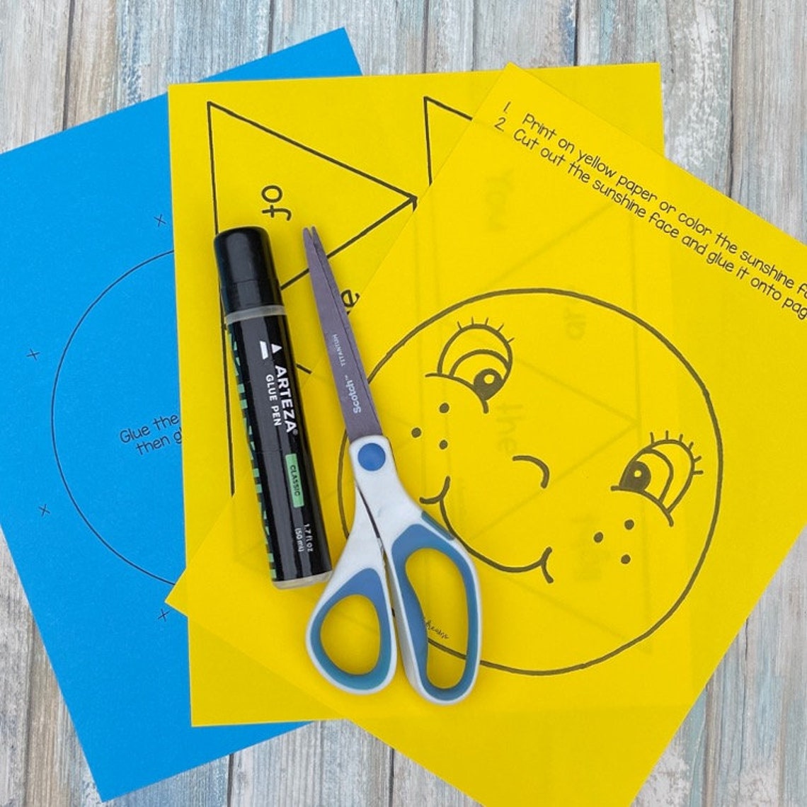 Summer Sunshine Bible Craft for Kids Matthew 5:14 Faith Faith-based ...