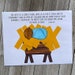 Christmas Bible Craft for Church Nativity Baby Jesus in a Manger Bible ...
