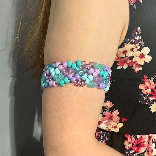 Beaded Arm Band - Etsy