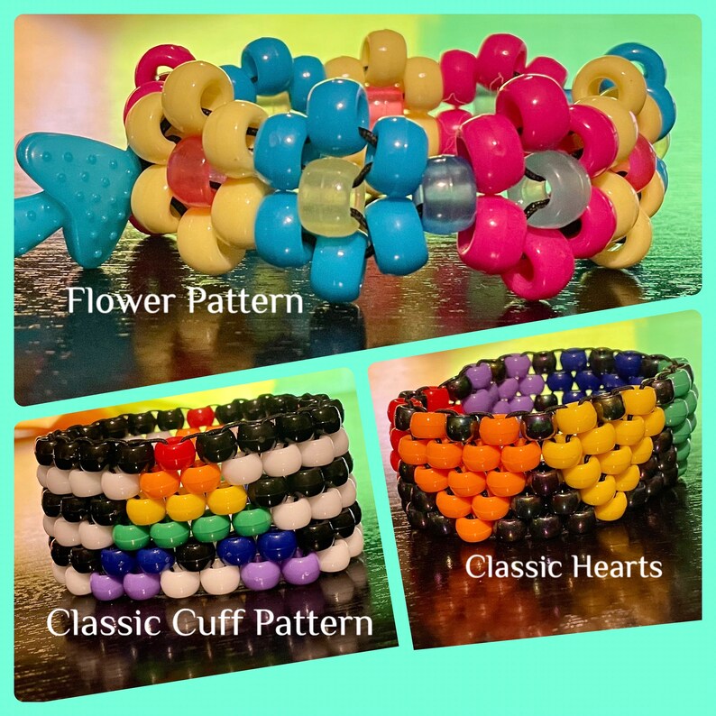 PRIDE Kandi Bracelet - Etsy