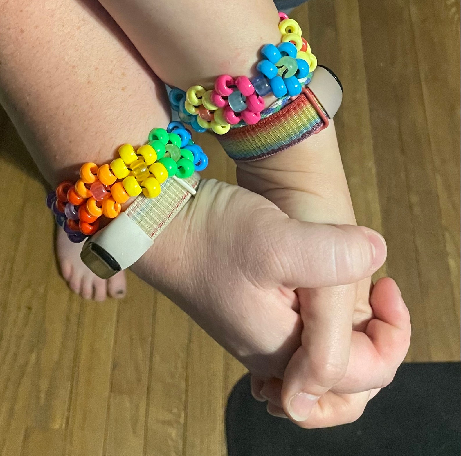 PRIDE Kandi Bracelet - Etsy