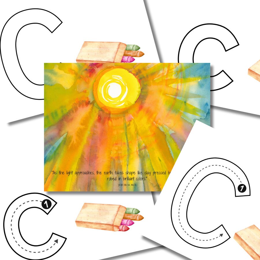 Light and Color Printable Unit Study Bundle - Etsy