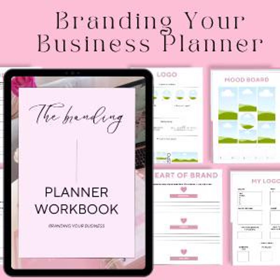 Branding Your Business Planner, Digital Brand Strategy & Vision ...