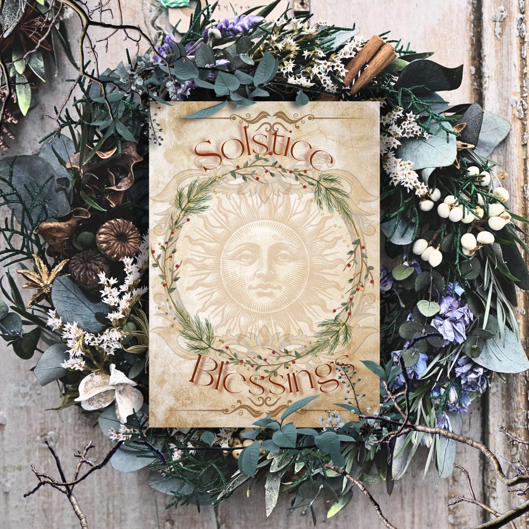 Solstice Cards, Yule Cards, Yuletide Cards, Christmas Cards, Happy ...