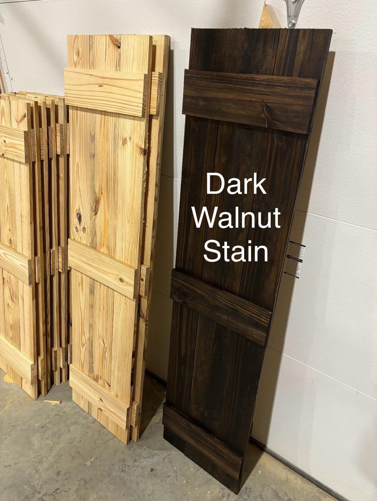 Custom-built Rustic Wooden Shutters - Etsy