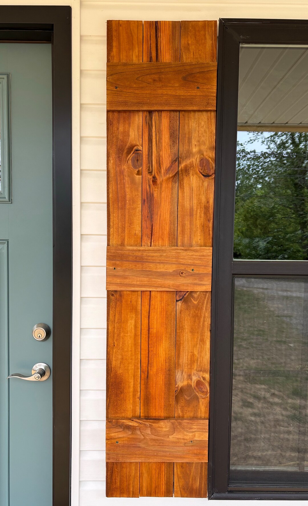 Custom-built Rustic Wooden Shutters - Etsy