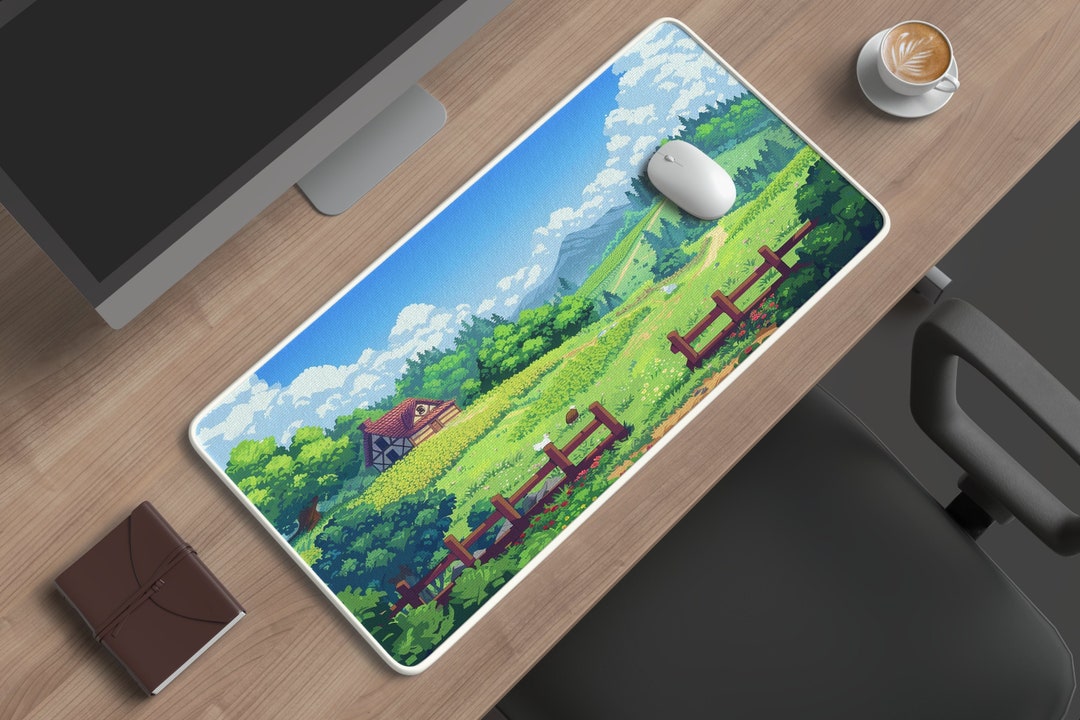 Stardew Valley Inspired Desk Mat Large Mouse Pad Gaming Deskmat Perfect ...