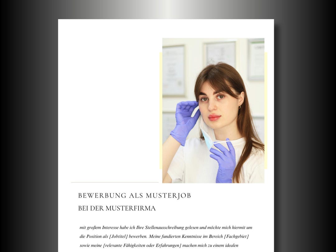 Nurse Resume Template, German Application Template, Professional Resume ...