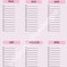 PRINTABLE Weekly Meal Plan & Prep and Grocery List Bundle, REUSABLE - Etsy