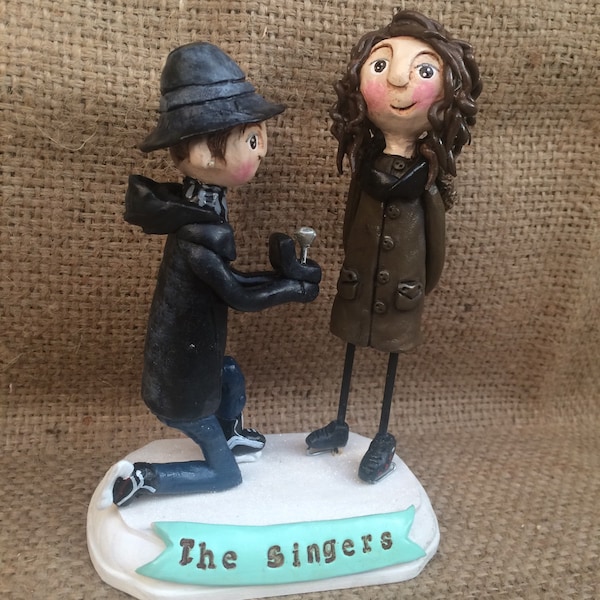 Clay Couple Sculptures - Etsy