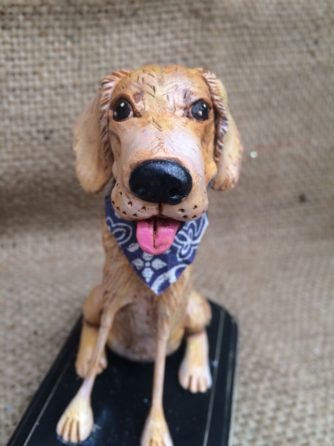Custom Folk Art Dog on Wooden Base Based on Your Pets Photos - Etsy