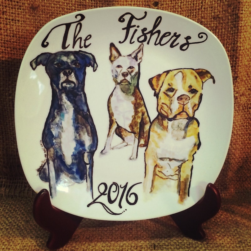 Dog Plate - Etsy