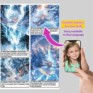 Personalized Comic Book, Custom Illustrated Story, Unique Digital Gift ...