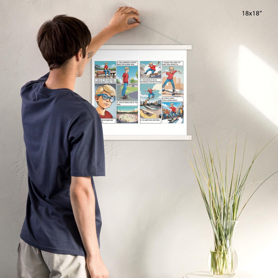 Personalized Wall Posters, Custom Hanging Posters, Customizable Poster ...