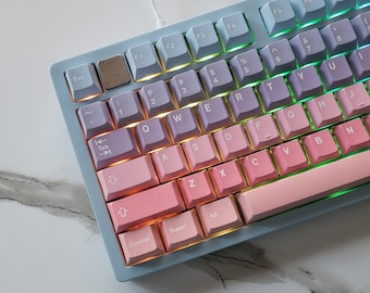Custom Mechanical Keyboard Full RGB Womier K61 Acrylic With Crystal ...