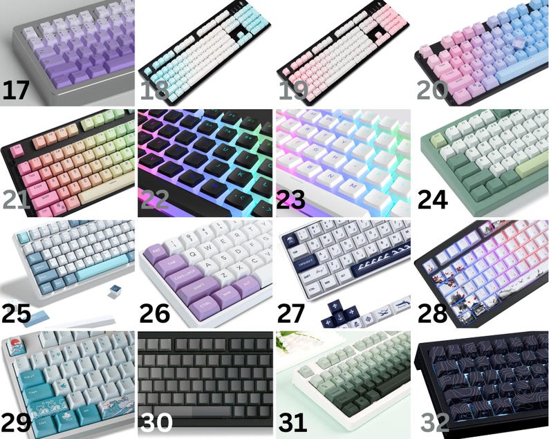 Custom Keyboard, Mechanical Keyboard, Switches, Keycaps - Etsy