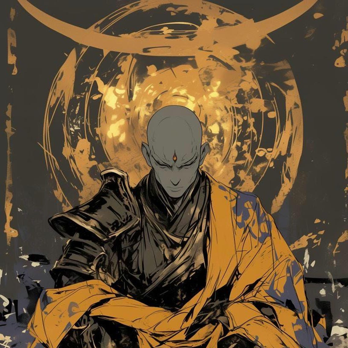 The Monk phone Wallpaper - Etsy