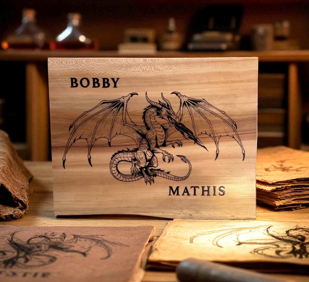 Custom Live Edge Wood Sign: Personalized Woodburning, Any Design - Etsy