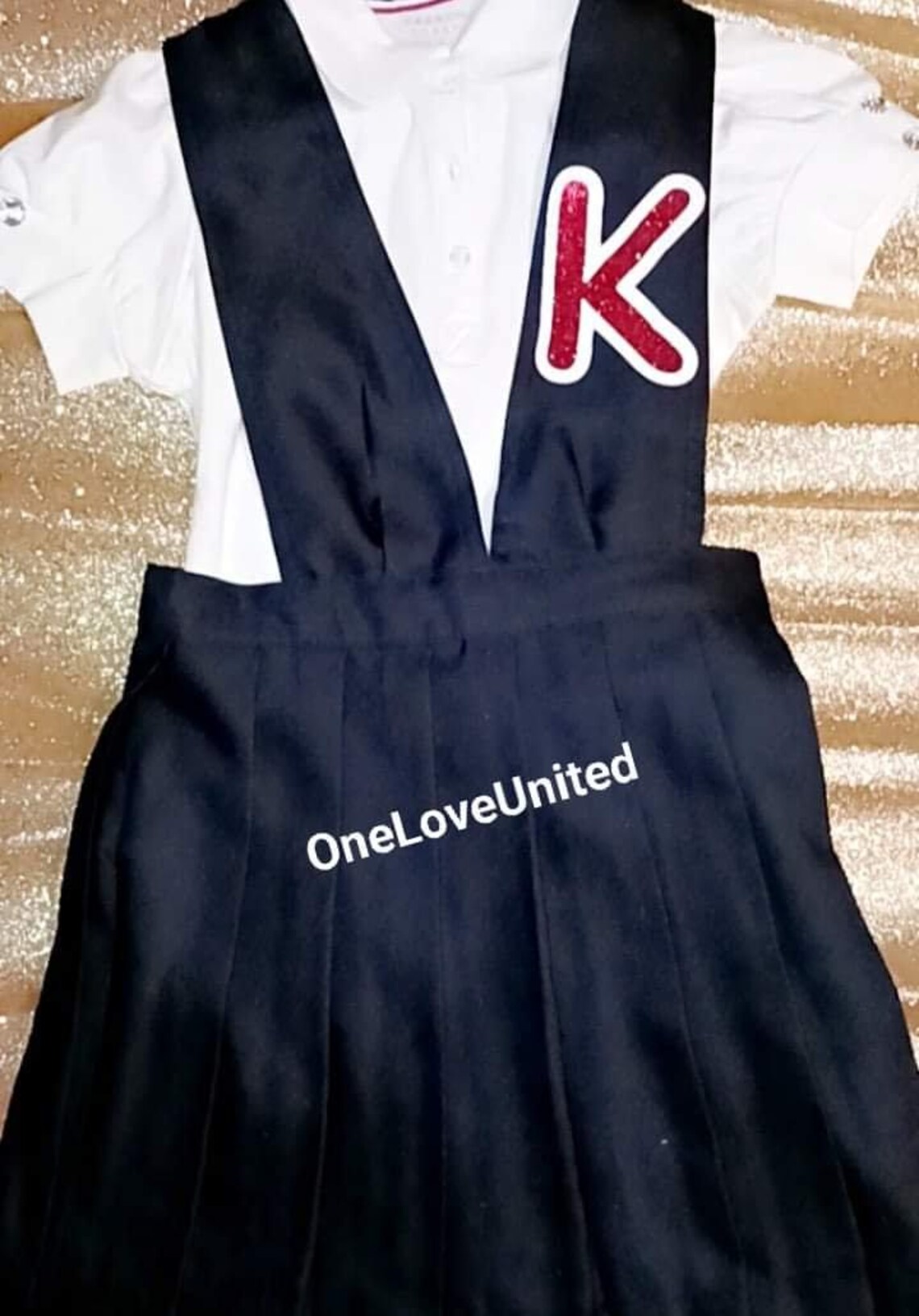 School Girl Initial Outfit - Etsy