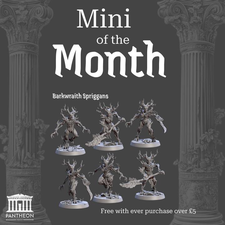 Barkwraith Spriggans 6 Pack 28mm Scale Mini Artisan Guild D&d ...