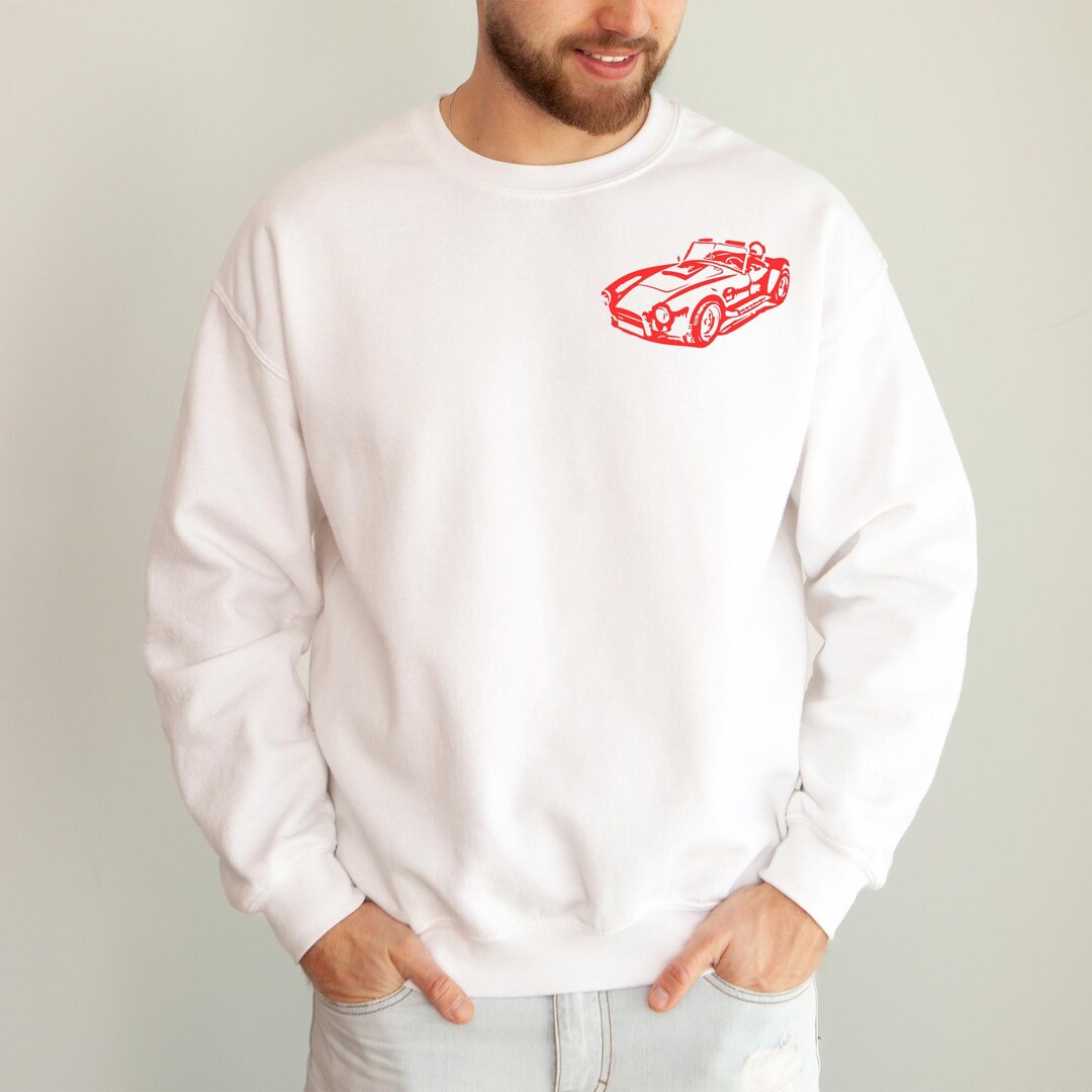 Car Portrait Sweatshirt, Car Outline Hoodies, Car Photo Sweatshirt ...