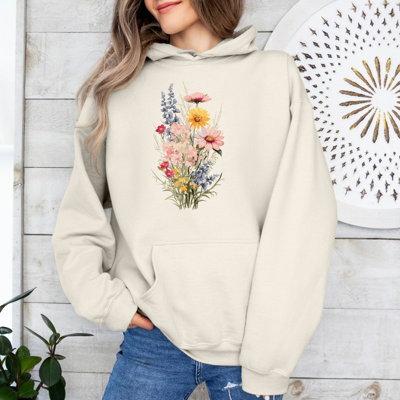 Hoodies With Flowers for Women - Etsy
