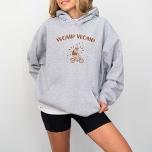 Womp Womp Hoodies, Funny Retro Hoodies, Unisex Meme Bear Sweatshirt ...