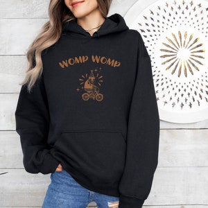 Womp Womp Hoodies, Funny Retro Hoodies, Unisex Meme Bear Sweatshirt, Graphic Hoodies, - Etsy
