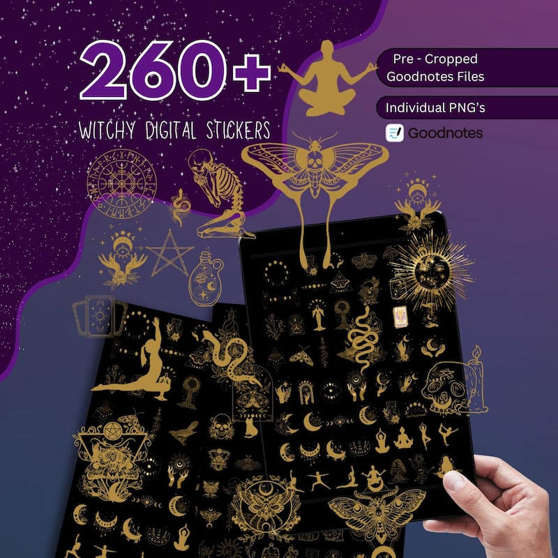 Witch Sticker Sheet - Etsy