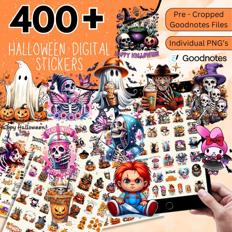 Halloween Stickers - Etsy