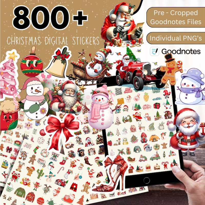 Christmas Stickers - Etsy