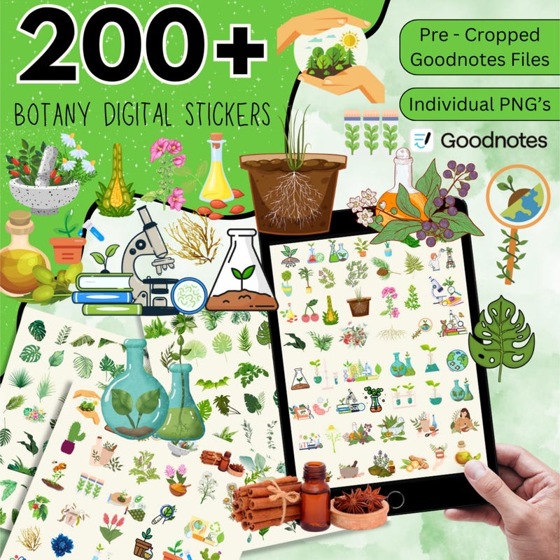 Plant Stickers - Etsy
