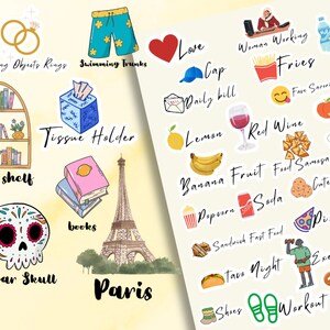 1600 + Everyday Digital Stickers for Goodnotes, Daily Life Stickers ...