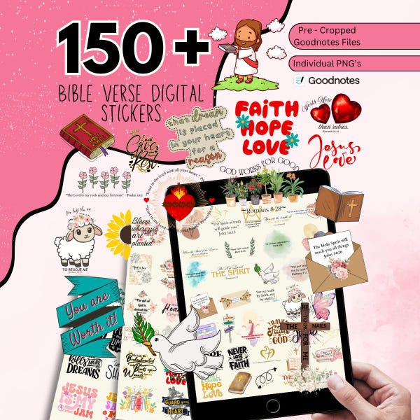 Christian Stickers - Etsy UK