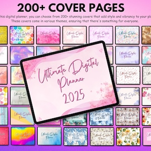 All-in-one Digital Planner 2025 2026 2027, Hyperlink Digital Planner ...