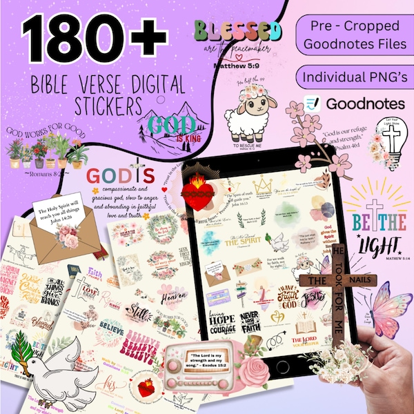 Bible Verse Stickers - Etsy