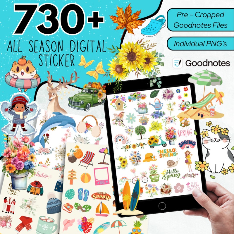 Seasons and Holidays Stickers - Etsy