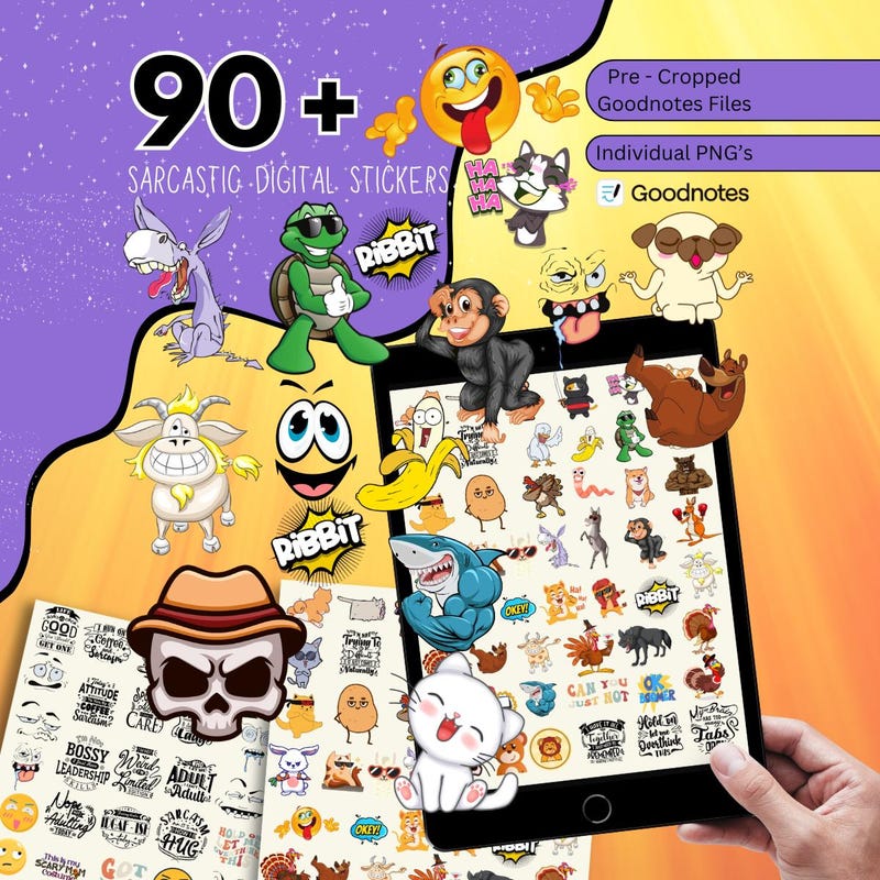 Meme Reaction Stickers - Etsy