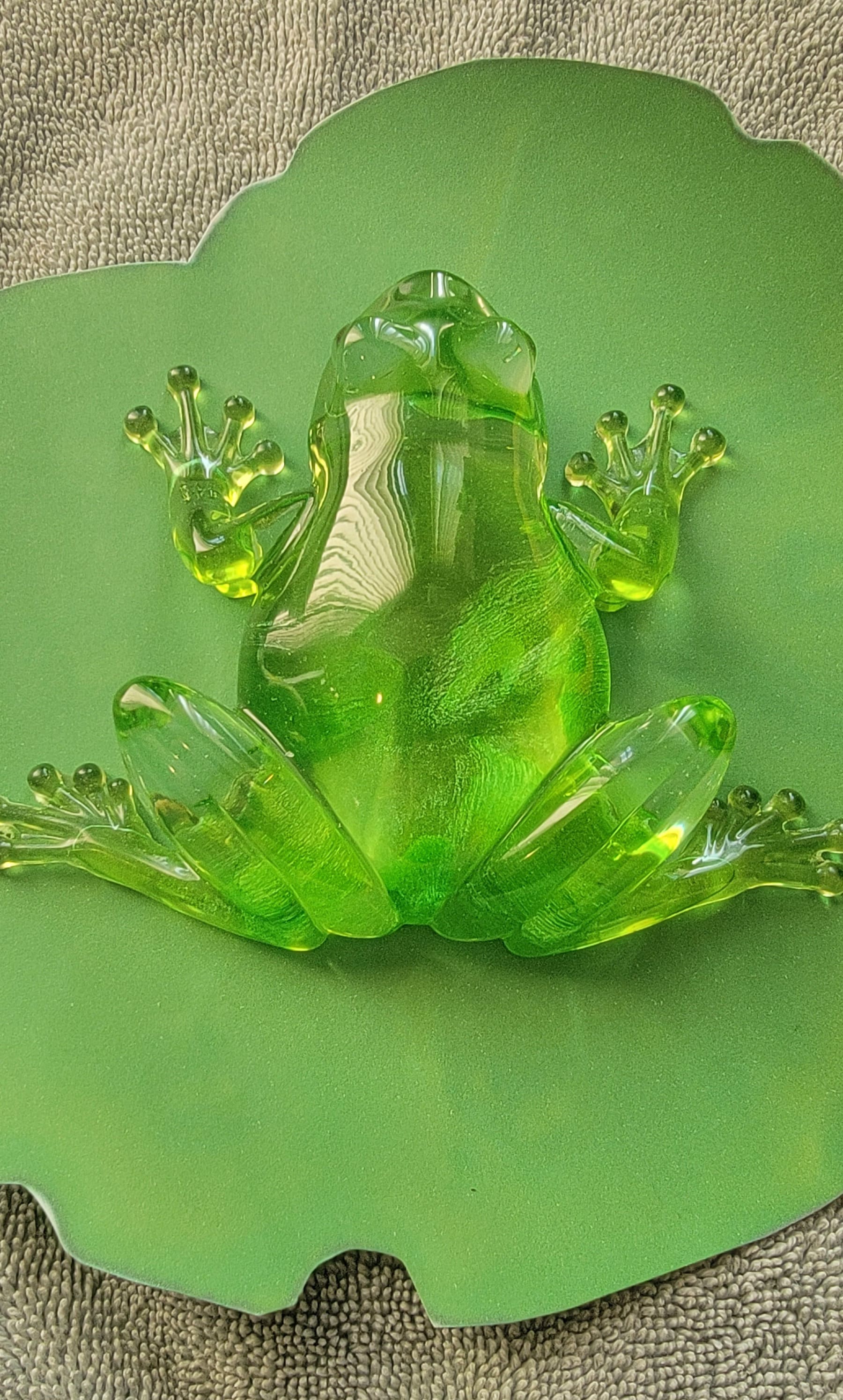 Hand Crafted Resin Frogs - Etsy
