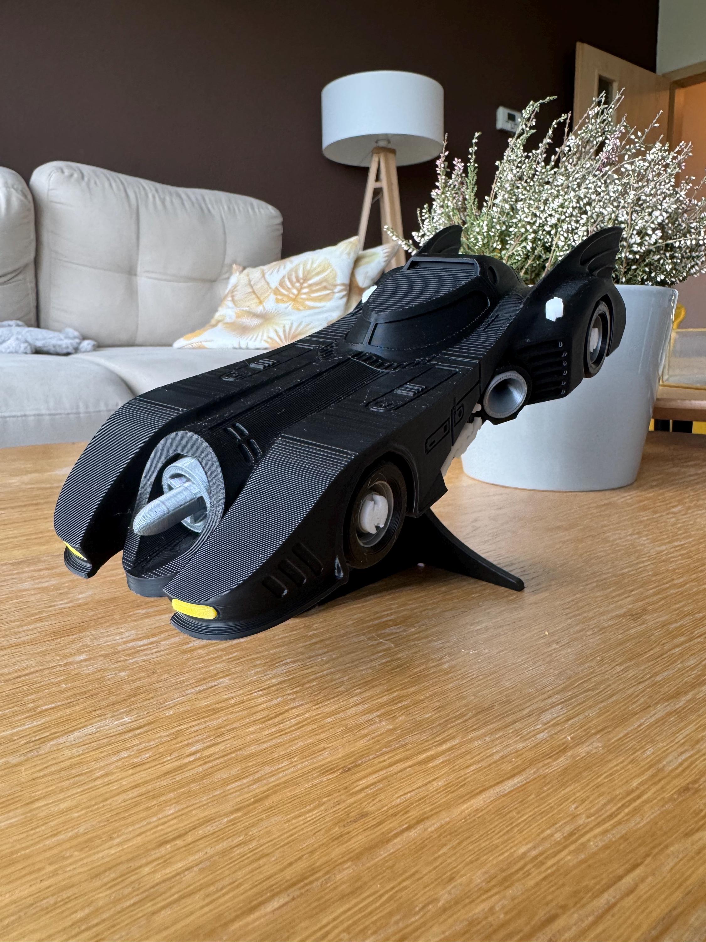 Batmobile 1989 3D Printed Perfect Gift for Batman Fans and Collectors ...
